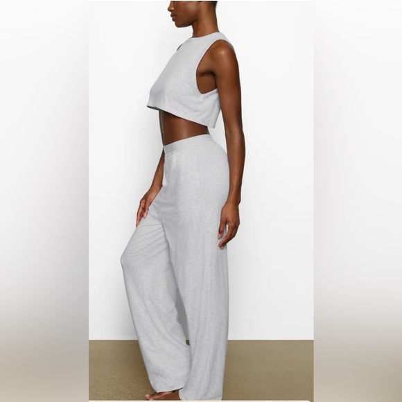 SKIMS | Pants & Jumpsuits | Skims Nwt Boyfriend Loose Wide Leg Pant In ...